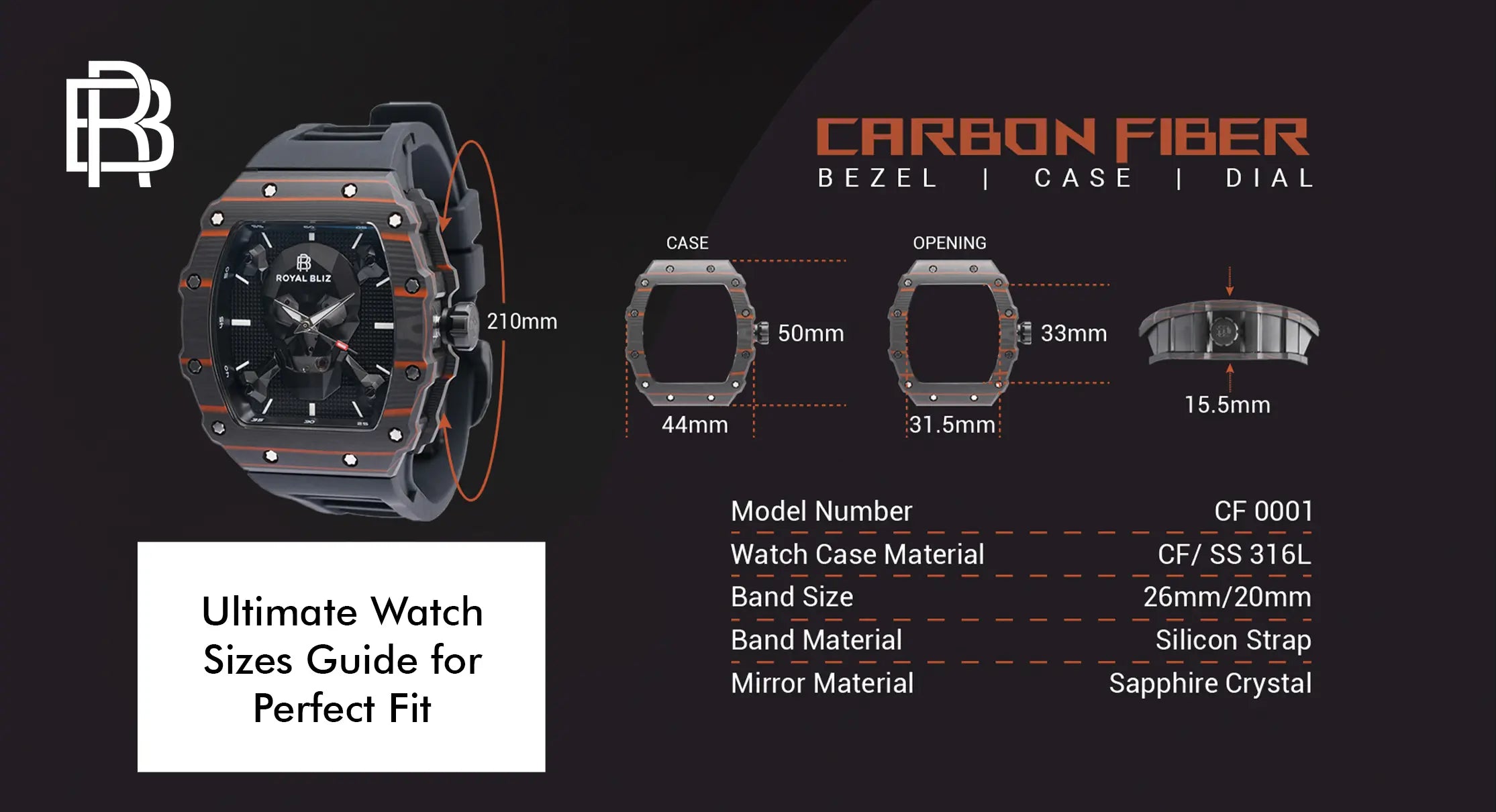 Watch Sizes Guide: Find Your Perfect Fit | Royal Bliz UAE – royalbliz
